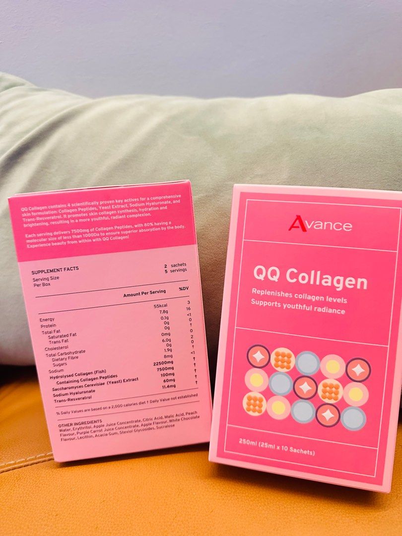 Avance QQ Collagen - Replenishes Collagen Levels, Health & Nutrition ...