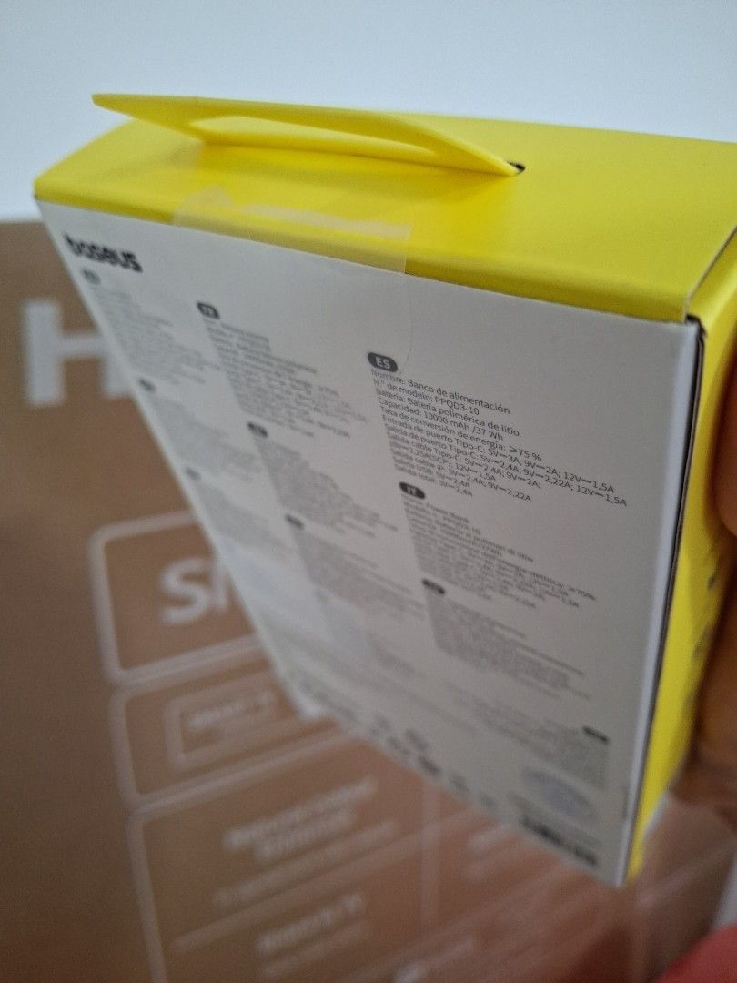 Baseus Fast charge Power Bank Qpow2, Dual-Cable, Digital Display, 4 ...