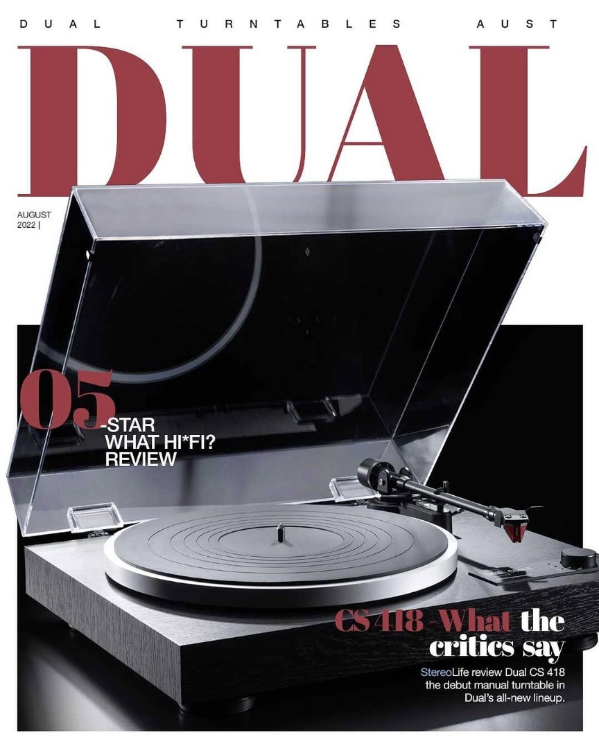 belt drive Dual CS 418 analog turntable, Audio, Other Audio Equipment ...