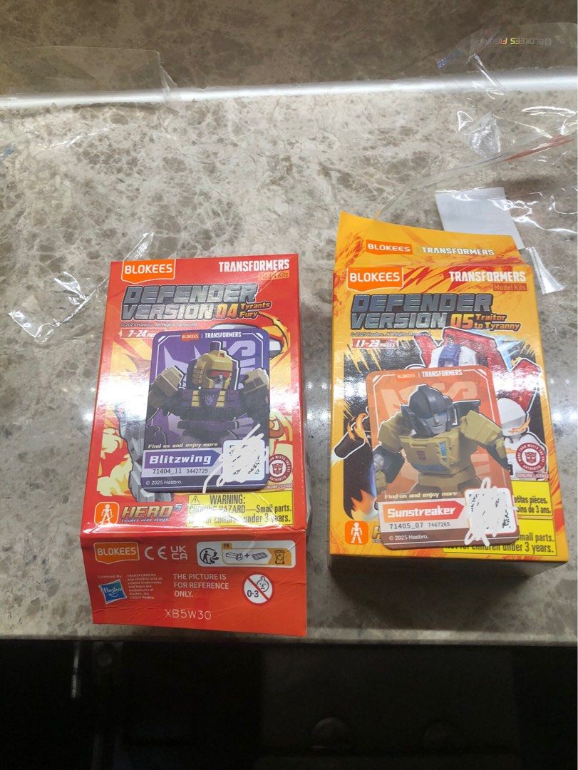 Blokees Transformers Defender Version 04 & 05, Hobbies & Toys, Toys ...
