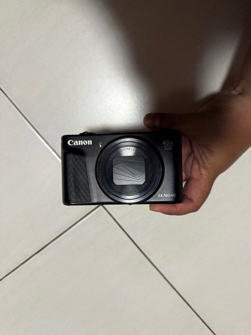 Canon PowerShot SX740 HS (Black) 40x Optical Zoom | Flip Screen ...