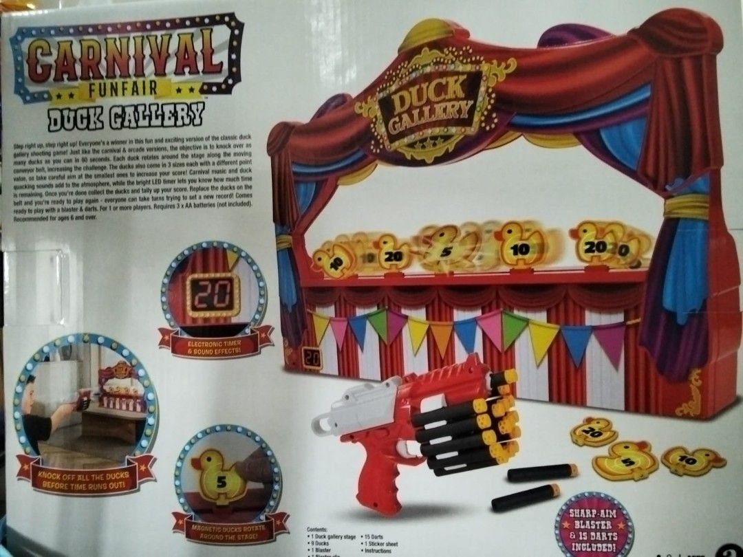 Carnival Funfair Duck Gallery Game, Hobbies & Toys, Toys & Games on ...