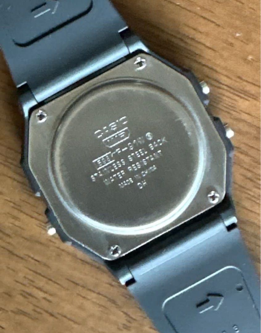 Casio F-91W Digital Watch - Grey, Men's Fashion, Watches & Accessories ...