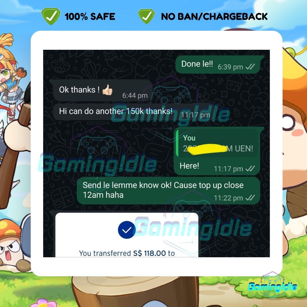 CHEAPEST MapleStory IDLE RPG Top Up Promo 150k Blue Diamonds (Login ...