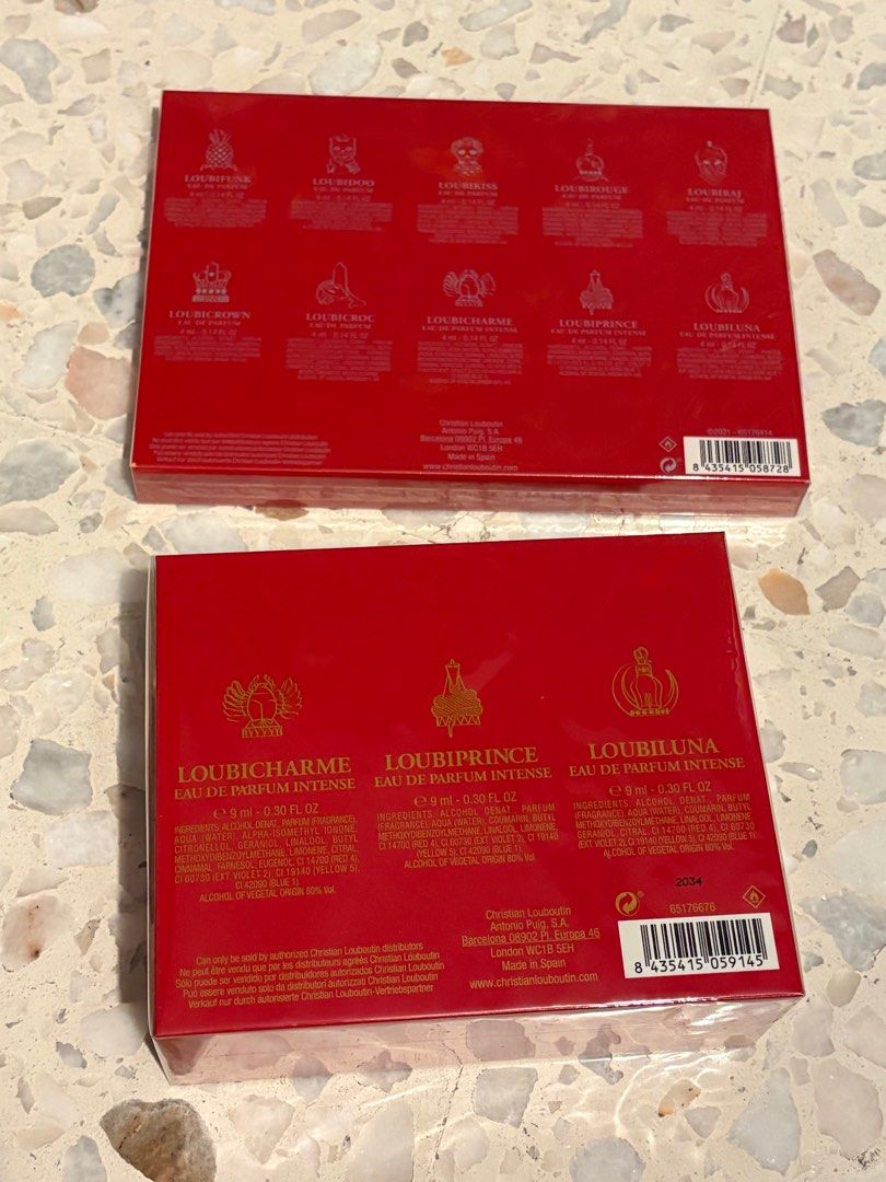 Christian Louboutin Mini Perfume Set, Beauty & Personal Care, Fragrance ...