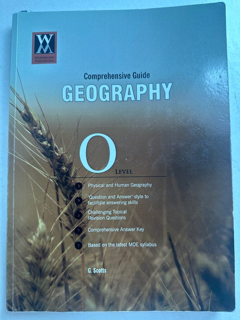 Comprehensive Guide Geography O Level Textbook, Hobbies & Toys, Books ...