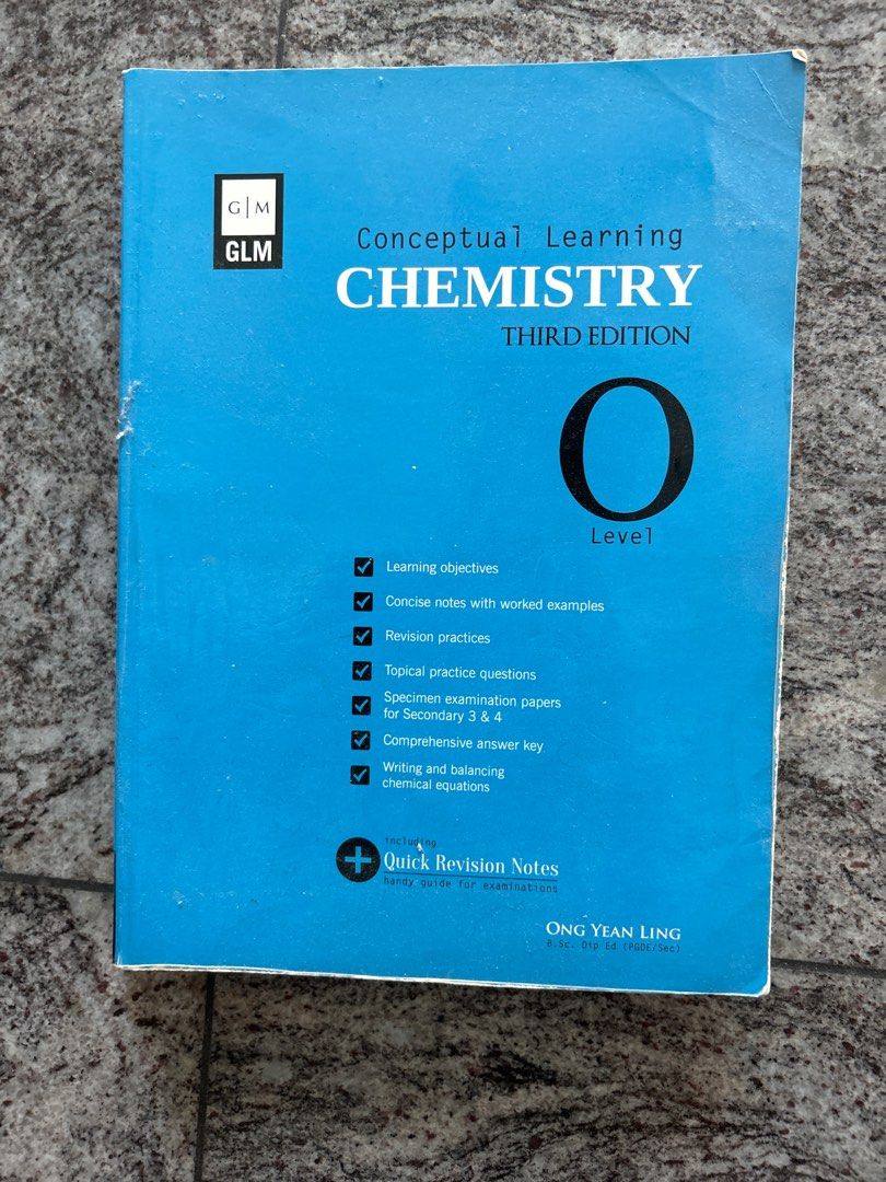 Conceptual Learning Chemistry Textbook - O Level, Hobbies & Toys, Books ...