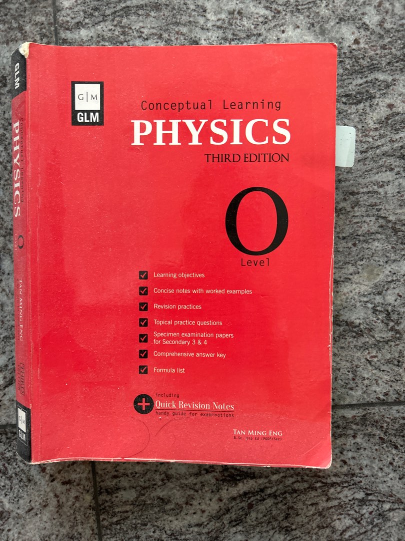 Conceptual Learning Physics Textbook - O Level, Hobbies & Toys, Books ...