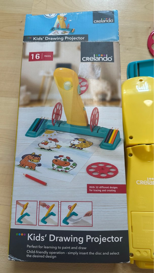 Crelando 兒童繪畫投影機, 兒童＆孕婦用品, 嬰兒玩具 - Carousell