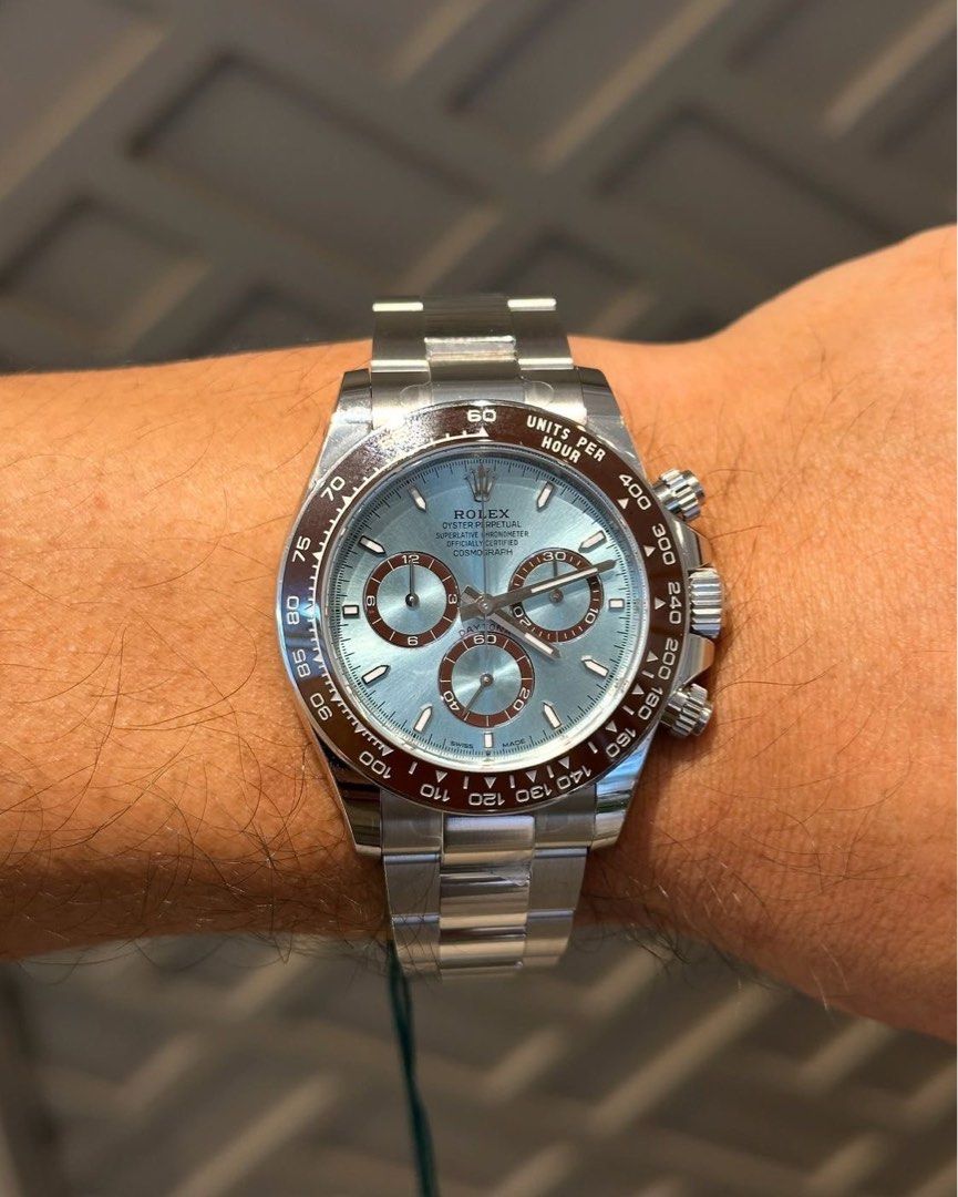 🧧CNY PROMO🧧Daytona - Ice Blue Dial 🩵, Luxury, Watches on Carousell