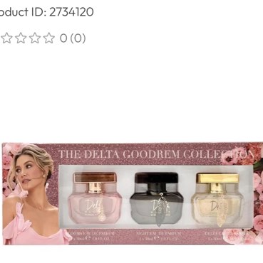 Delta Goodrem 2025 Eau de Parfum Trio Set, Beauty & Personal Care ...