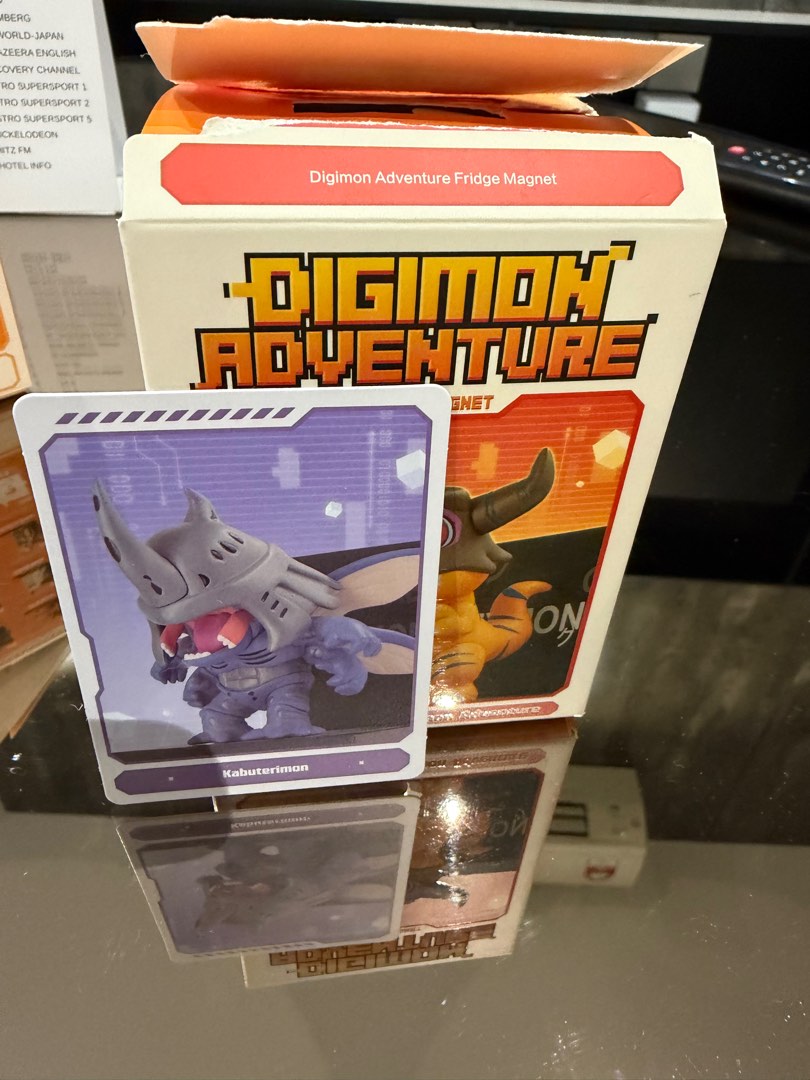 Digimon Adventure Fridge Magnet - Kabuterimon, Hobbies & Toys, Toys ...
