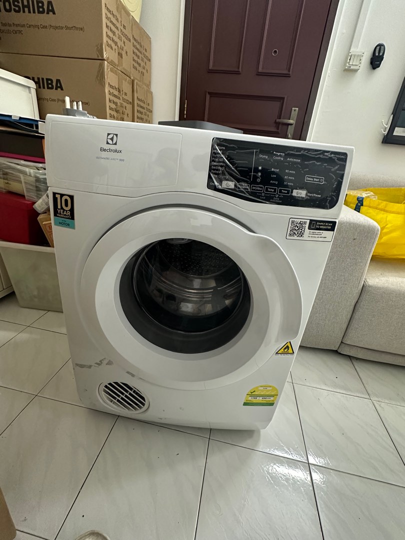 Electrolux EDV705HQWA 7.0kg Dryer, TV & Home Appliances, Washing ...