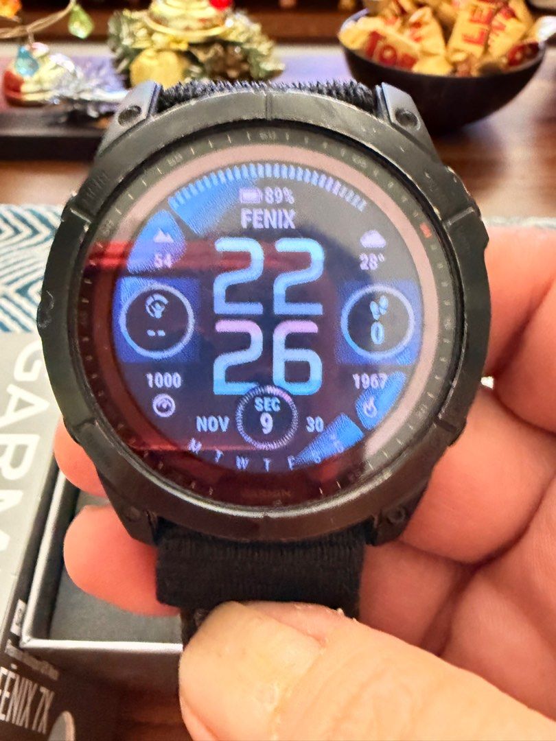 Garmin Fenix 7X Sapphire Pro Solar Multisport GPS Watch, Mobile Phones ...
