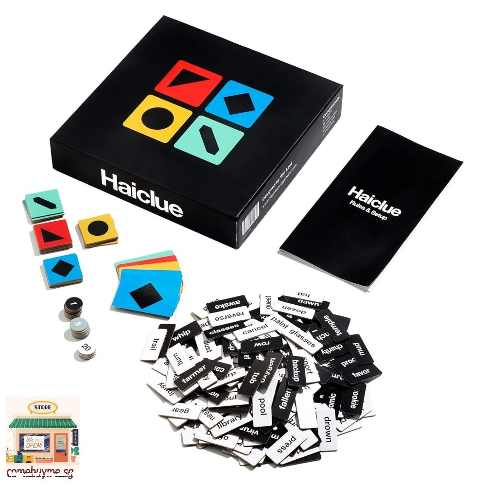 Haiclue | Combine Word Tiles to Make Clues | A Game for 2-12 Players ...