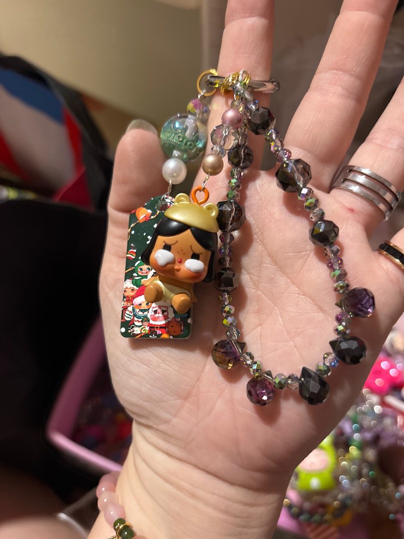 Handmade Cry Baby Keychain with Beads, Hobbies & Toys, Stationery ...