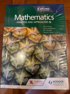 IB Mathematics Analysis and Approaches HL Textbook, Hobbies & Toys ...