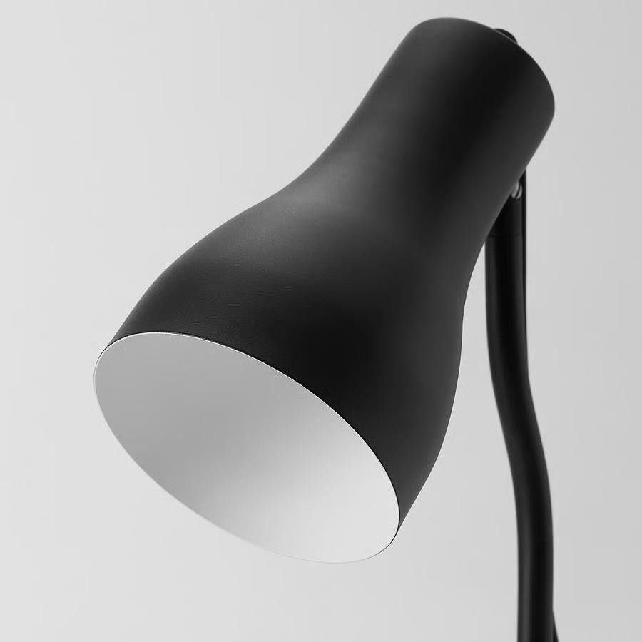 IKEA FINNSTARR Work Lamp Black, Furniture & Home Living, Lighting ...