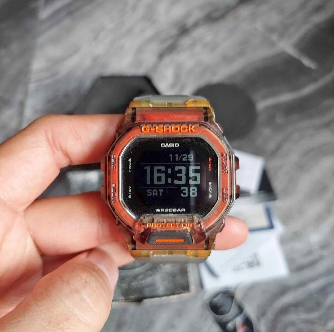Jam G-SHOCK GBD 200 SM Edisi NARUTO, Fesyen Pria, Jam Tangan di Carousell