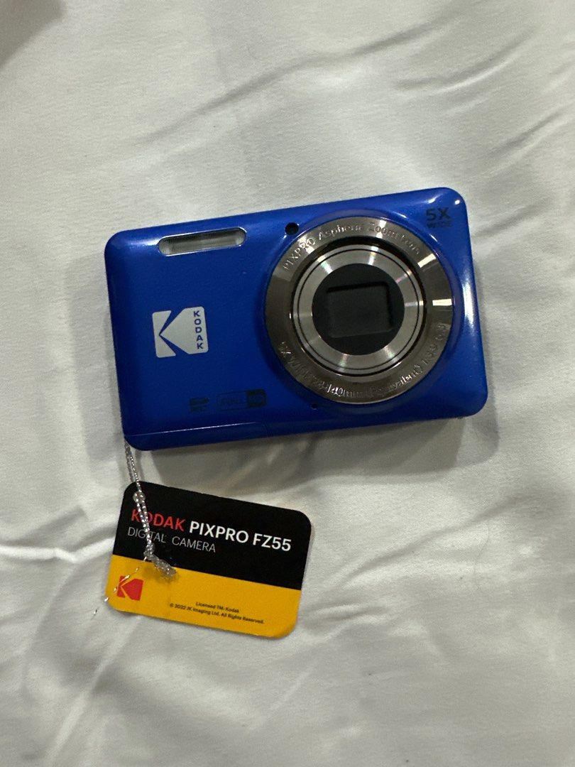 Kodak PIXPRO FZ55 Digital Camera - Blue, Photography, Cameras on Carousell