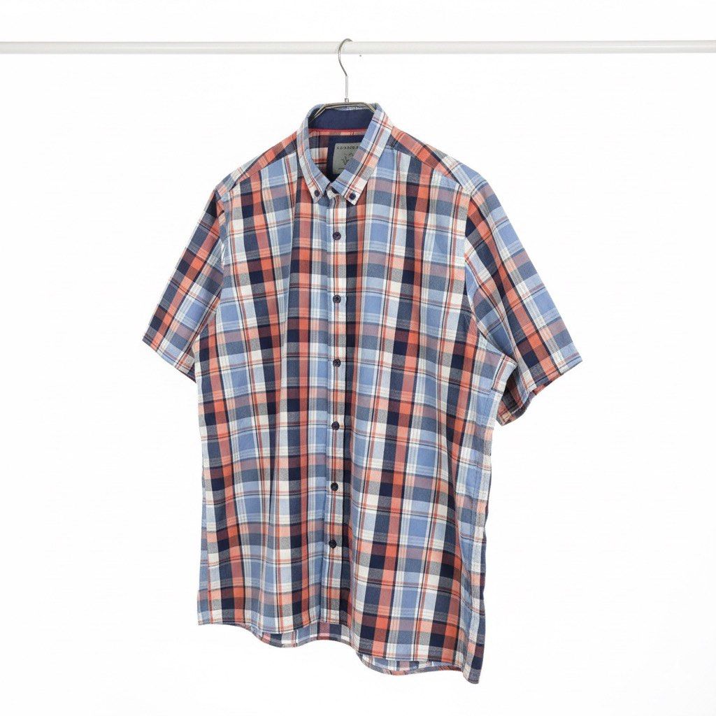 LANTONA boxy plaid shirt, Men's Fashion, Tops & Sets, Tshirts & Polo ...