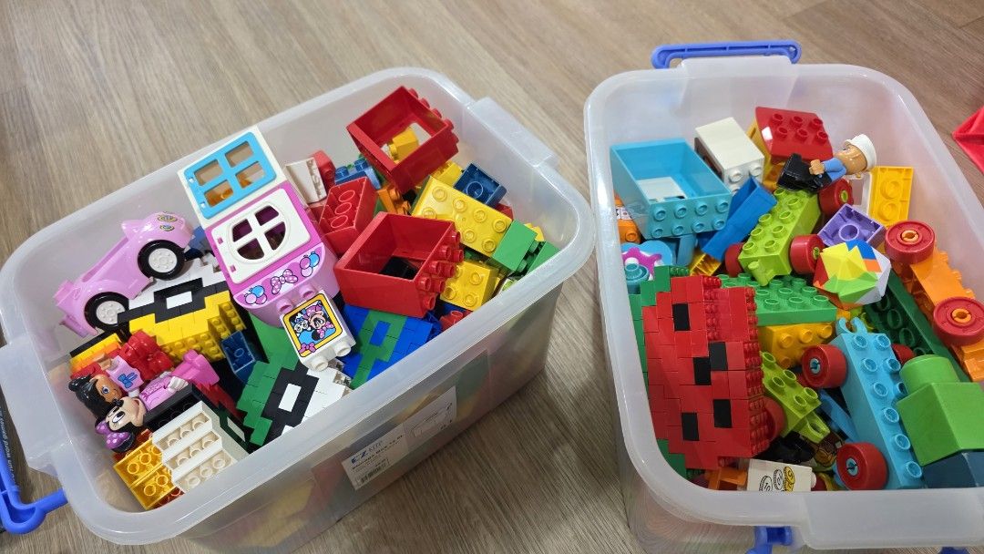 LEGO Duplo Blocks - Assorted Colors and Pieces, Hobbies & Toys, Toys ...