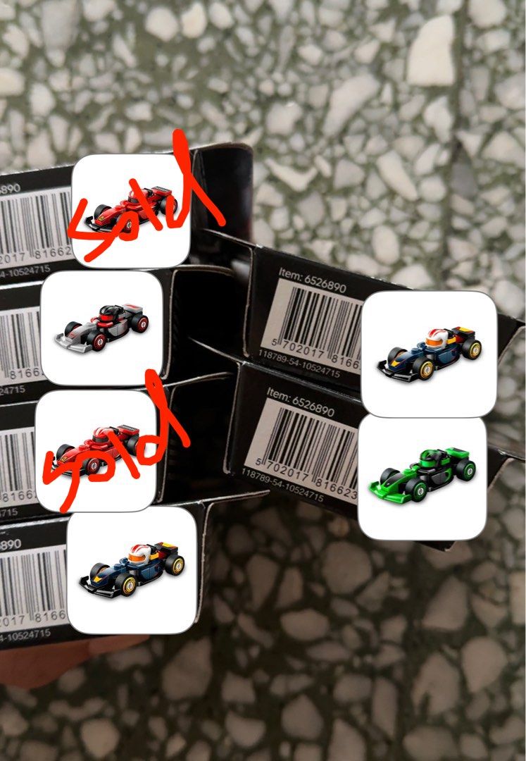 Lego Formula 1 Mini Figurine Minifig Ferrari Red Bull, Hobbies & Toys ...