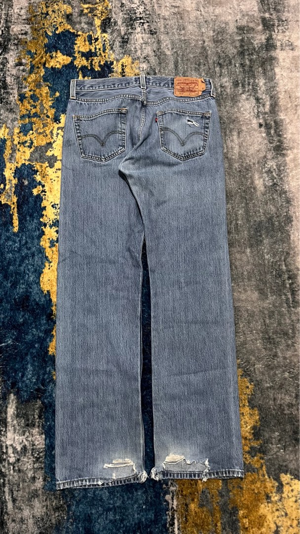 Levi's 501 Original Straight Leg Jeans, Women's Fashion, Bottoms, Jeans on Carousell