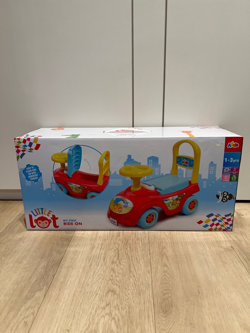 Little Lot My First Ride On Car, Hobbies & Toys, Toys & Games on Carousell