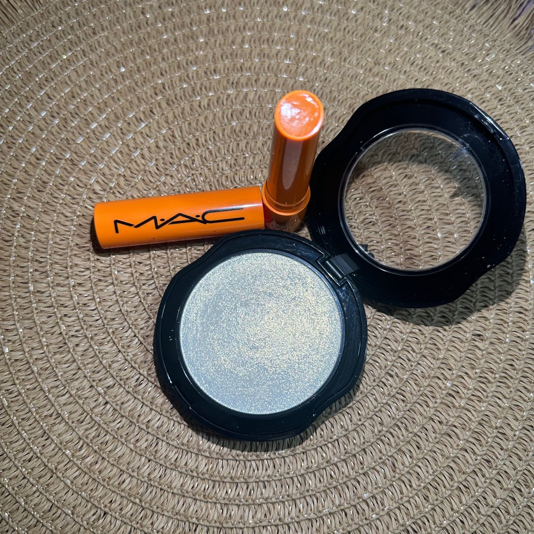 MAC Lipstick & Kat Von D Metal Crush Highlighter, Beauty & Personal ...