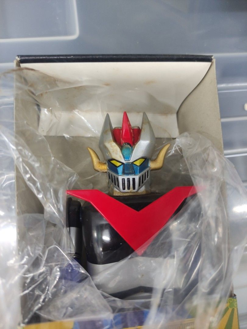 4 x Marmit Tin Robot Collection : Mazinger, Getter Set, Hobbies & Toys ...