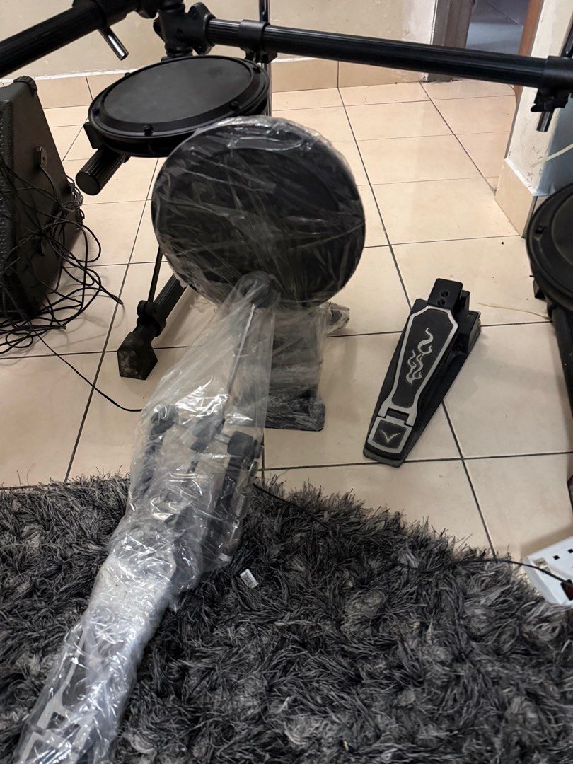 Medeli DD505 Digital Electronic Drum Set with Belcat Amplifier, Hobbies & Toys, Music & Media ...