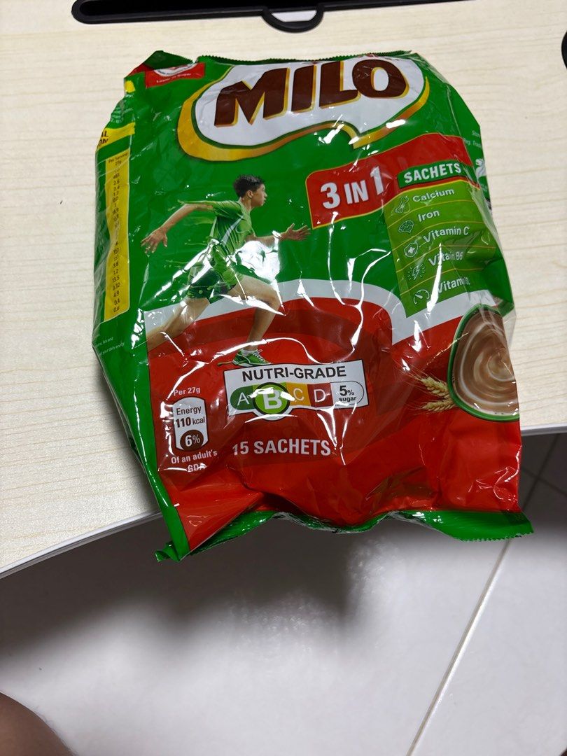 Milo 3-in-1 Sachets - 15 Sachets, Food & Drinks, Beverages on Carousell