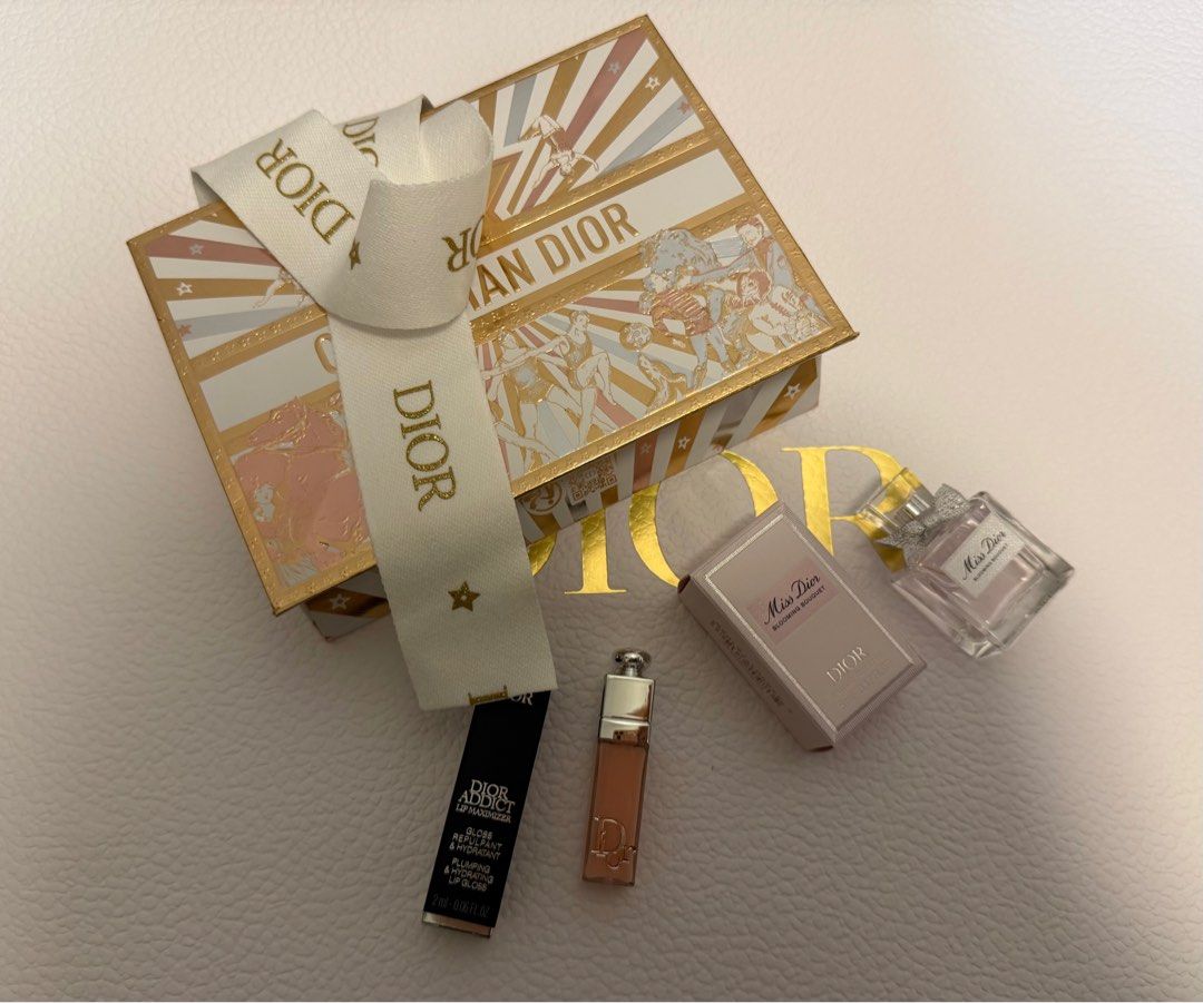 Miss Dior Blooming Bouquet Miniature 5ml, Lip Maxmizer Miniature 2ml ...