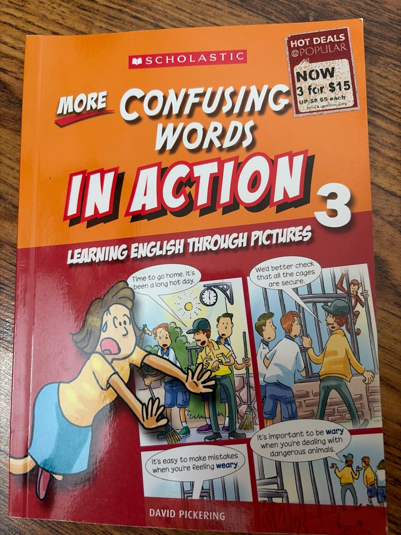 More Confusing Words in Action 3, Hobbies & Toys, Books & Magazines ...