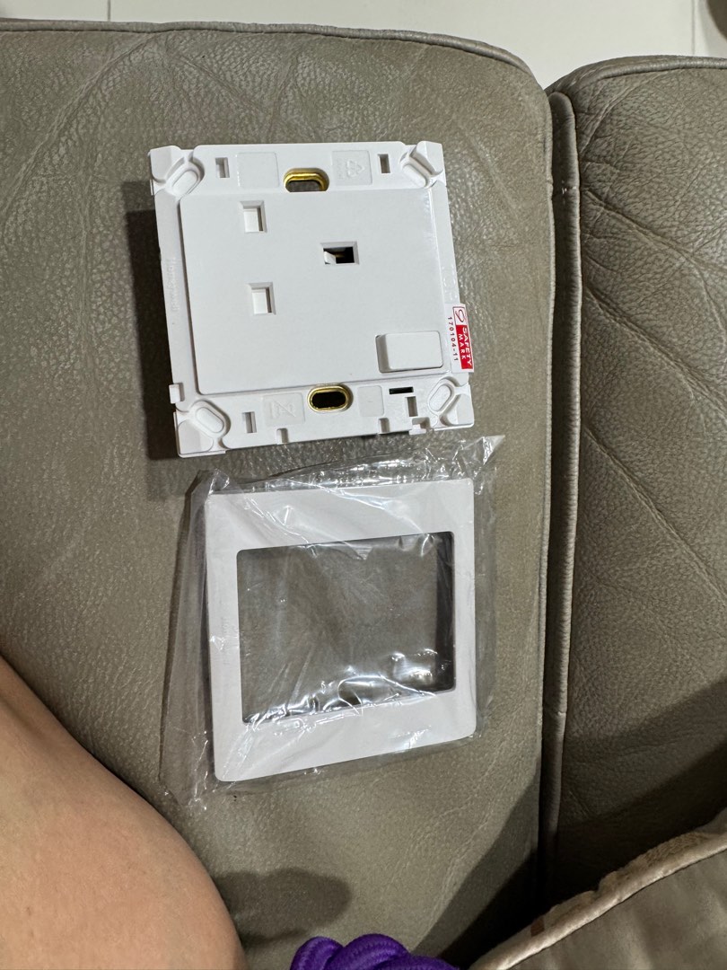 New Electrical Outlet with Frame, TV & Home Appliances, Electrical ...