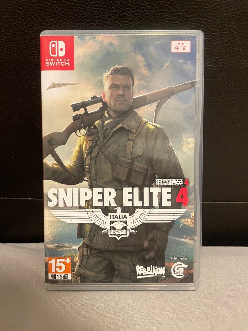 Nintendo Switch Game - Sniper Elite 4 ENG/CHi, Video Gaming, Video ...
