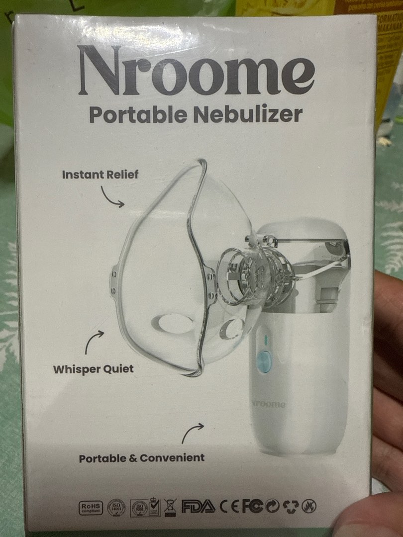 Nroome Portable Nebulizer - Instant Relief for Breathing Troubles ...