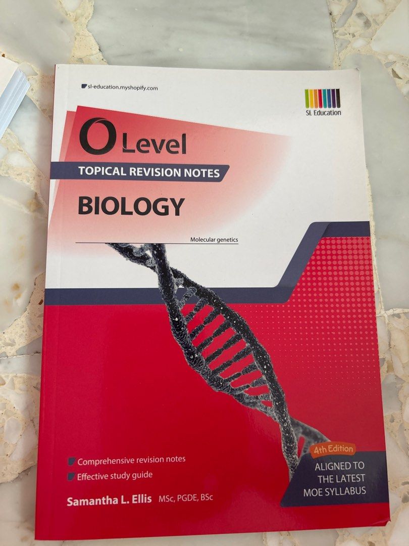 O Level Biology Topical Revision Notes, Hobbies & Toys, Books ...