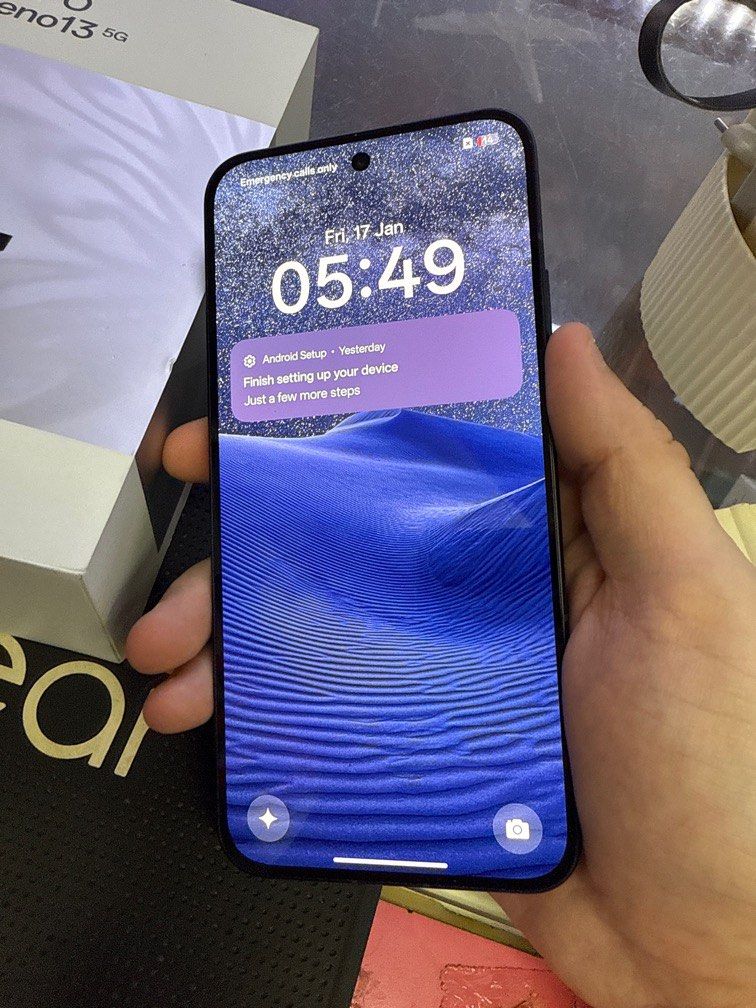 Oppo Reno 13 5G Luminous Blue 256GB, Mobile Phones & Gadgets, Mobile ...
