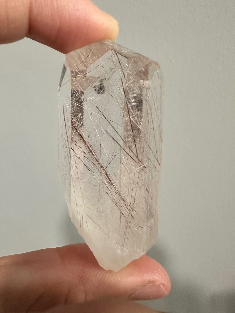 Pink Rutile Tower/free form, Women's Fashion, Jewelry & Organisers ...