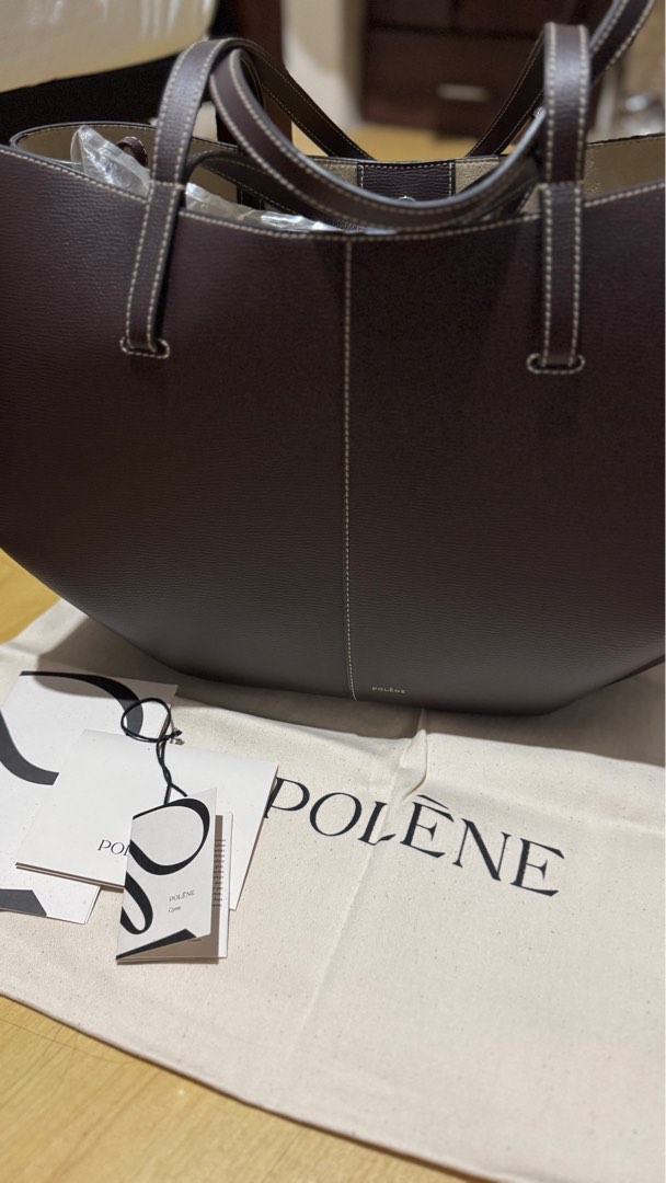 POLENE CYME IN EBONY, Luxury, Bags & Wallets on Carousell