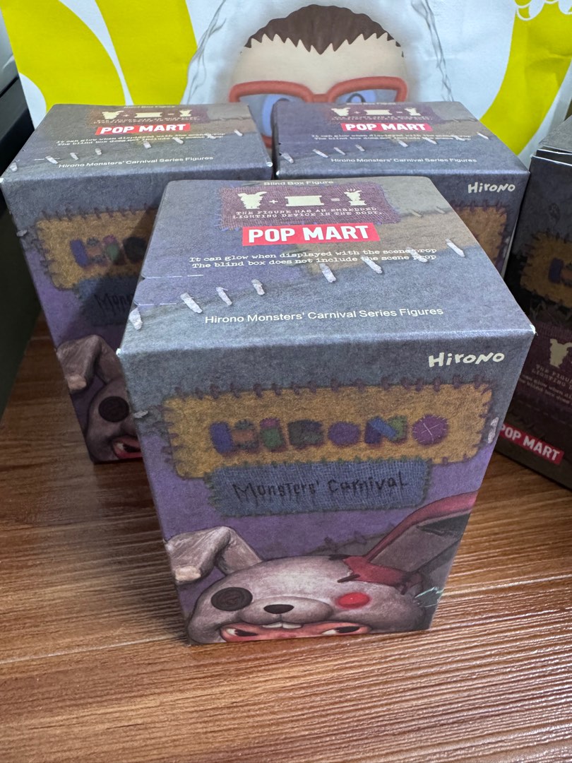 Pop Mart Hirono Monsters' Carnival Series Figures, Hobbies & Toys, Toys ...