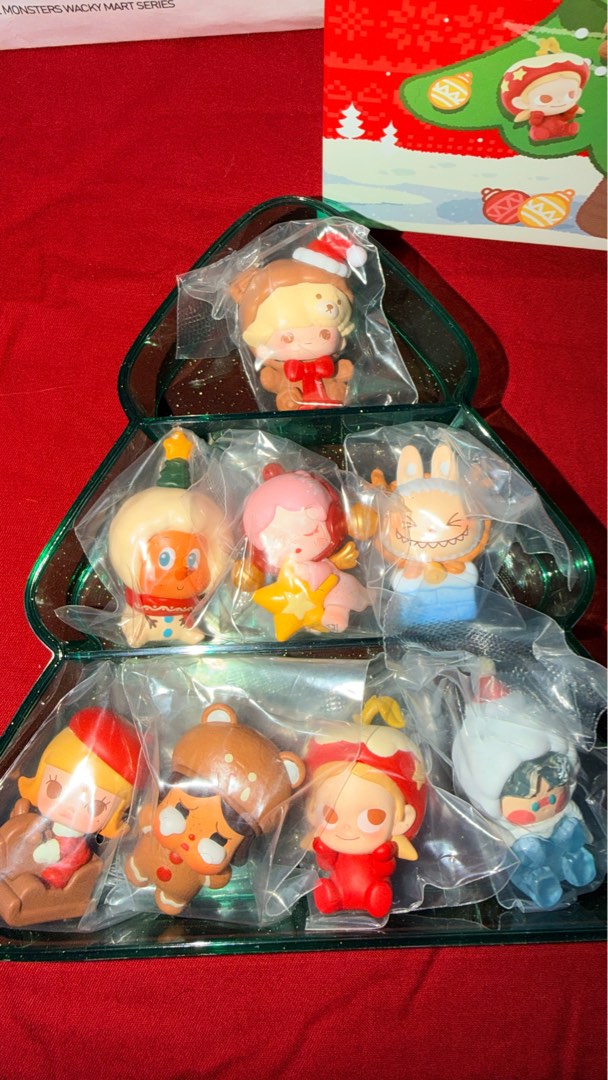 Popmart popbean winter romance set/ holiday tree box/ dimoo/ twinkle ...