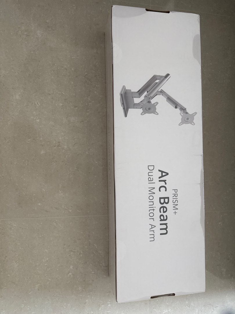 Prism+ Arc Beam Dual Monitor Arm, Computers & Tech, Parts & Accessories ...