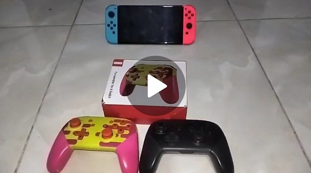 Pro Controller Nintendo Switch Original Procon, Video Game, Konsol di ...