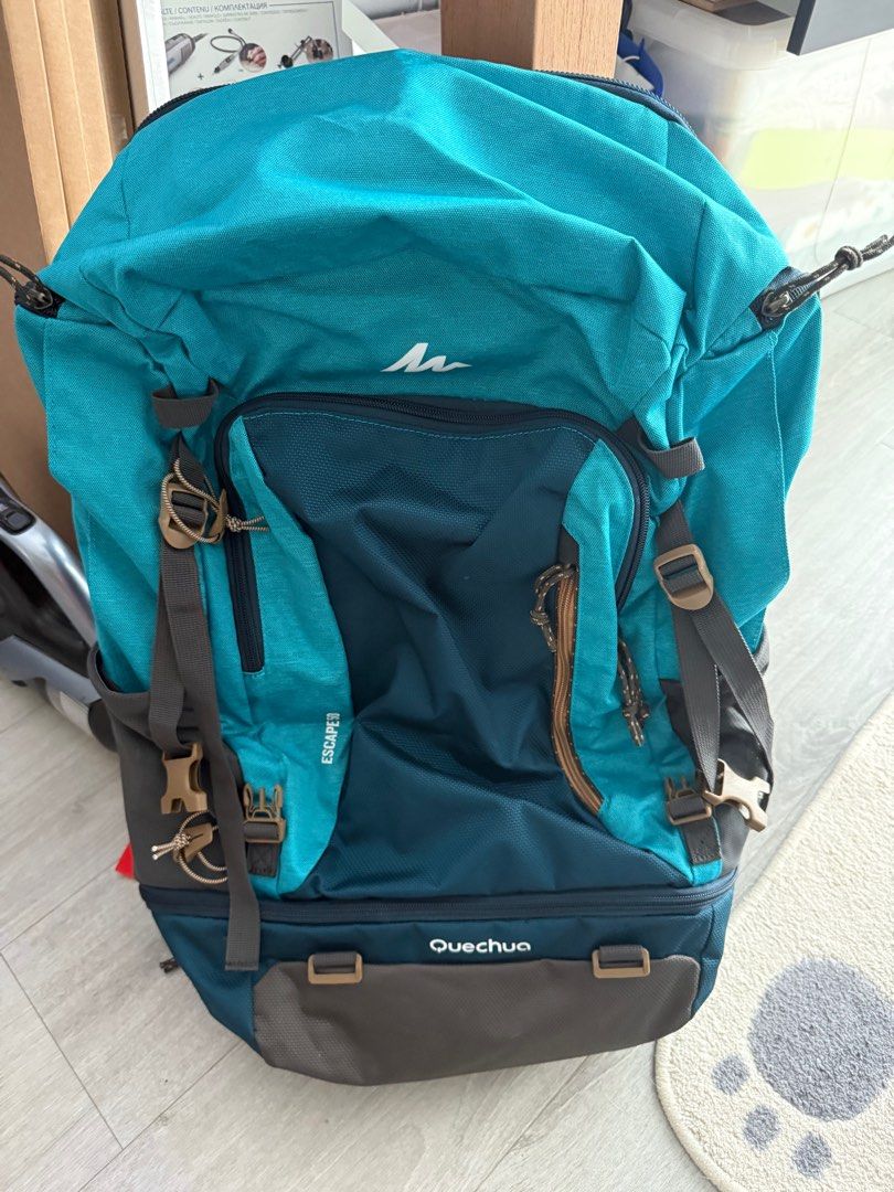 Quechua Escape 50L Backpack, Men's Fashion, Bags, Backpacks on Carousell