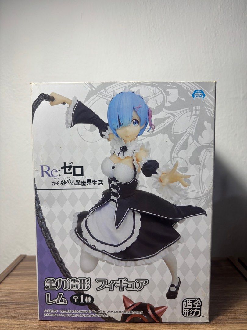 Re Zero Rem Original Figure, Hobbies & Toys, Toys & Games on Carousell