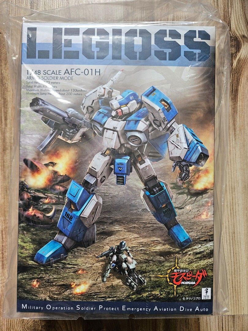 Riobot Sentinel MOSPEADA Genesis Climber AFC-01H Legioss Model, Hobbies ...