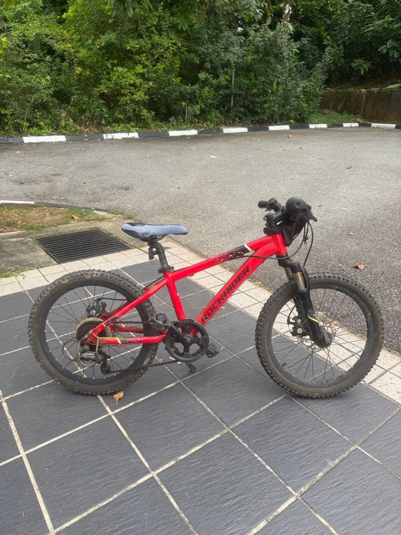 2 X Rockrider Kids' Mountain Bike - 20 inch Wheels, Sports Equipment, Bicycles & Parts, Bicycles ...